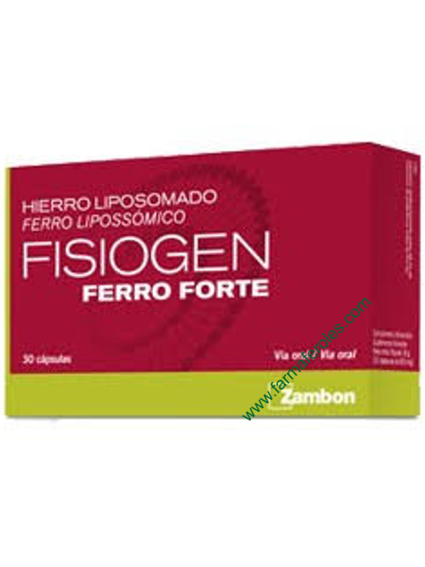 FISIOGEN FERRO LIPOSOMADO FORTE 30 CAPS