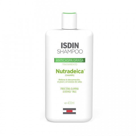 ISDIN SHAMPOO ANTICASPA GRASA NUTRADEICA 400 ML